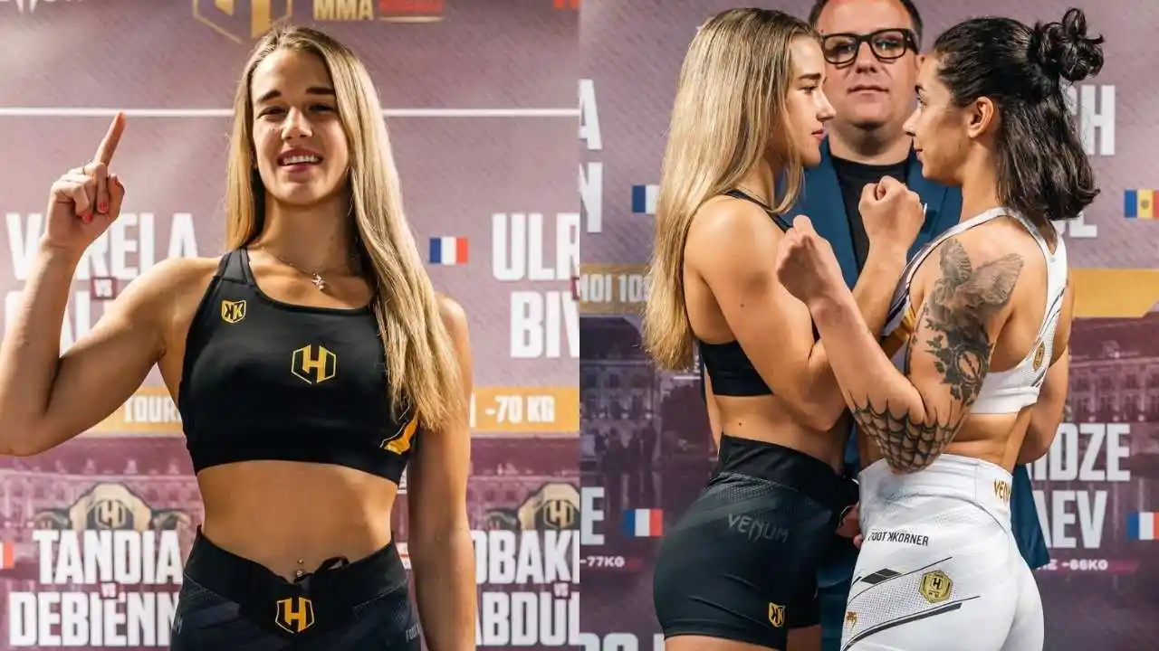 Veronika Zajícová zvládla vážení bez problémů. Soupeřka na váze selhala ...